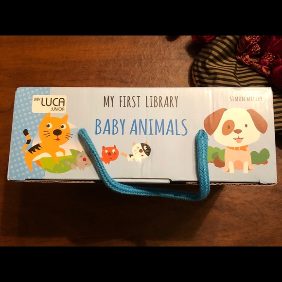 Simon Miller Baby Animal Books | Other | My First Baby Animals Book Set ...